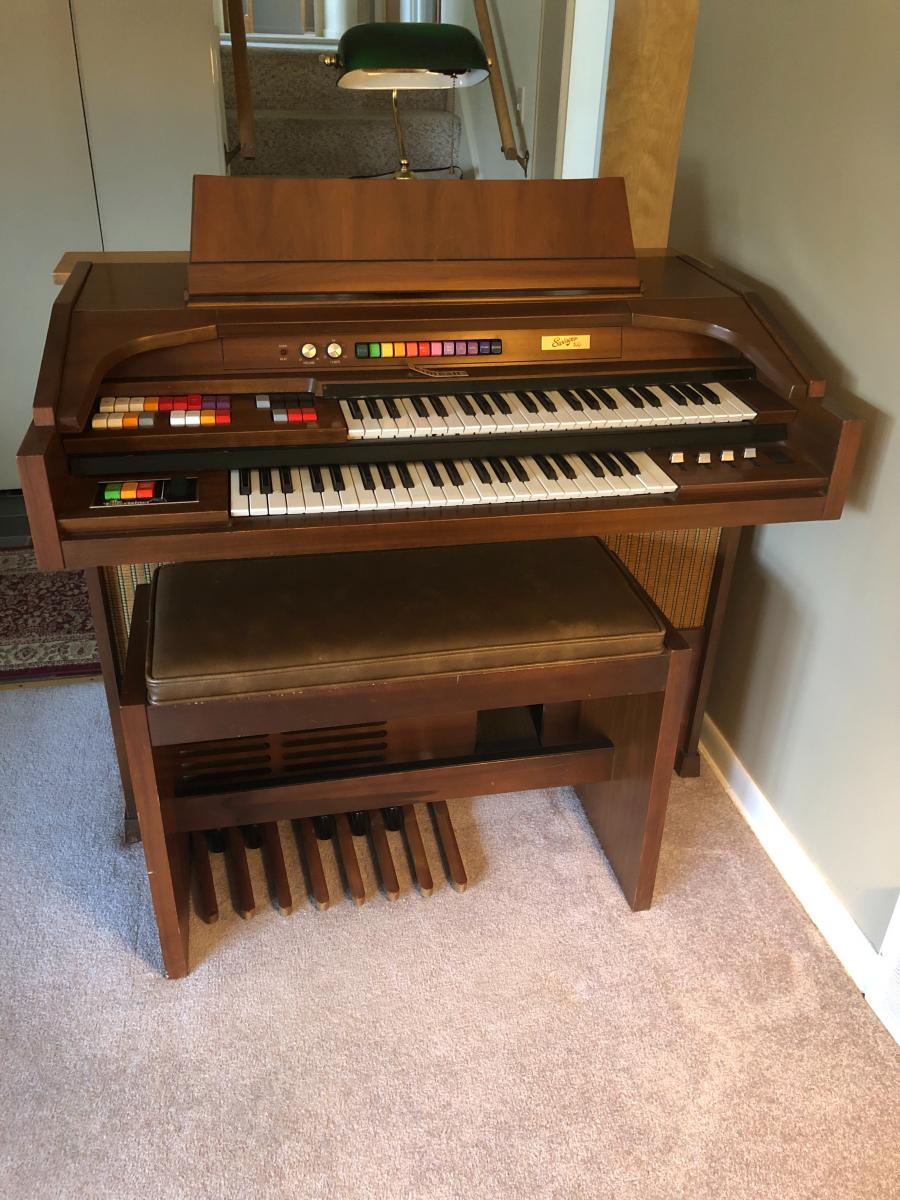 Kimball Organ with Matching Bench | snaplist