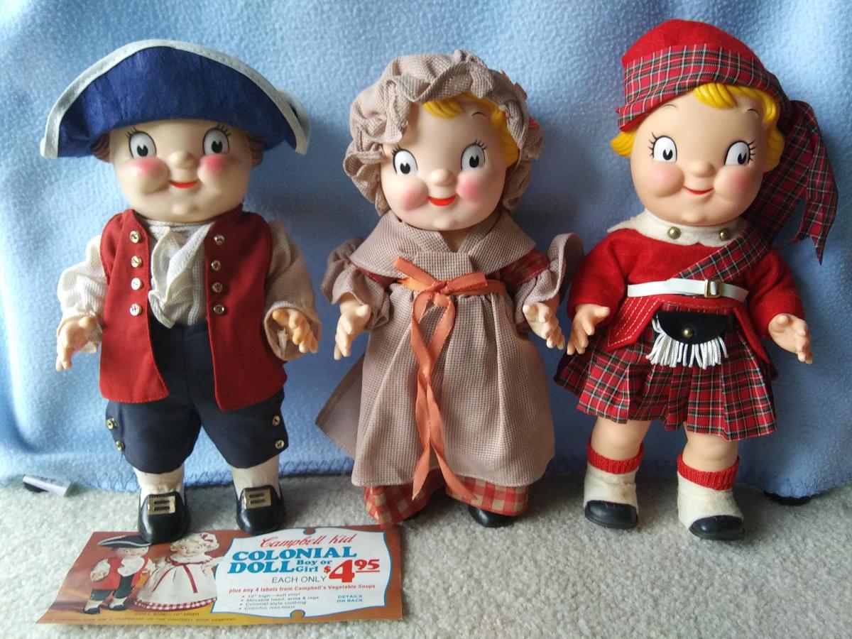 Vintage Campbell's Soup Kid Dolls | snaplist