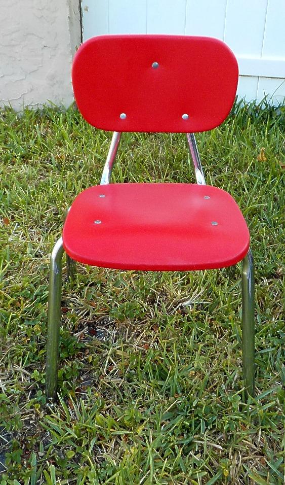 Red Children Chairs Purchase all or One | snaplist