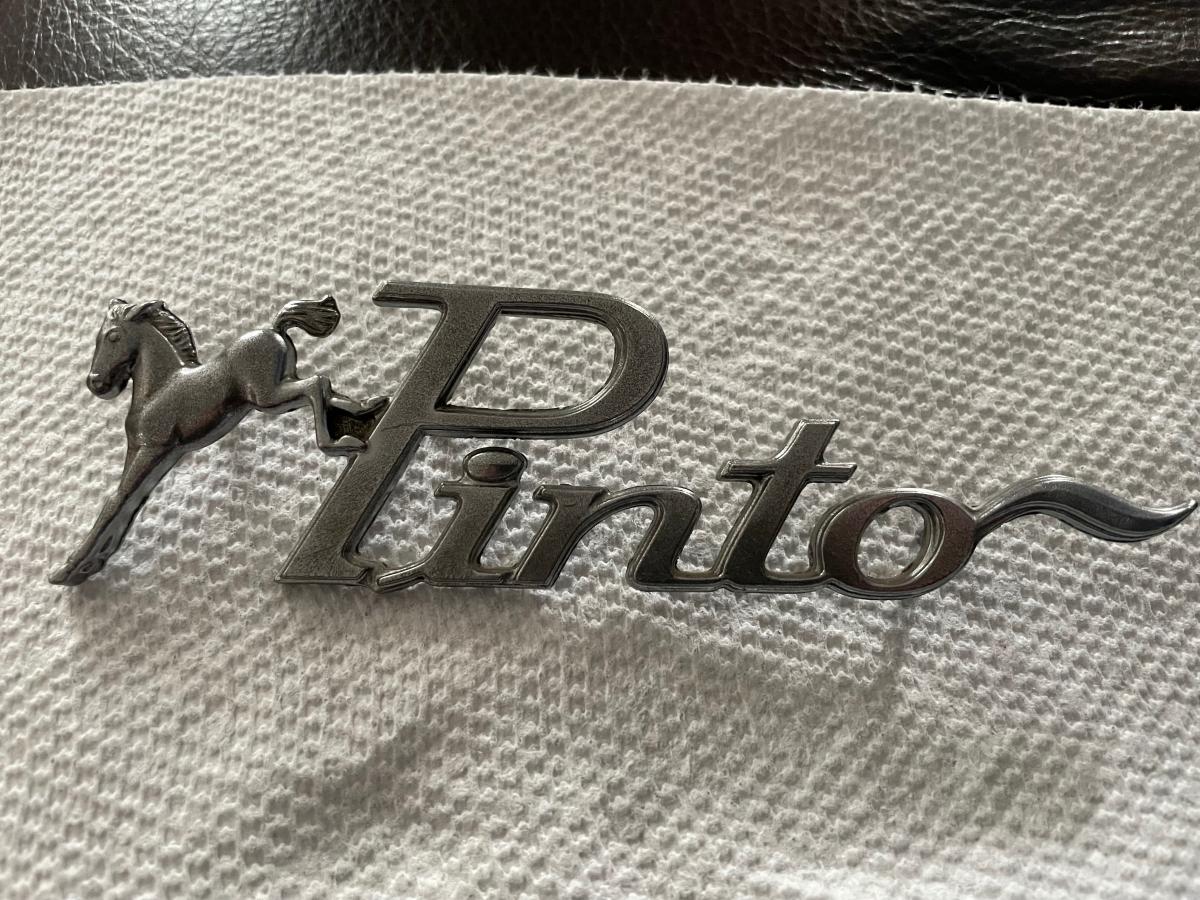 1970’s Ford Pinto Metal Emblem | snaplist